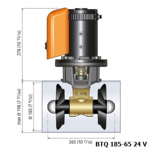 BTQ 185 DC Bow Thruster | Quick